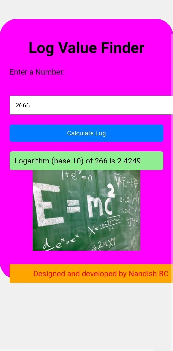 Nandish BC on LinkedIn: log value finder using html css for source code ... Nandish BC on LinkedIn: log value finder using html css for source code ...