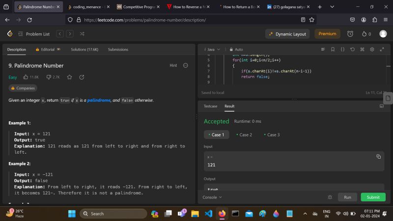 golagana satyavathi on LinkedIn: #newbeginning2024 #coding #leetcode golagana satyavathi on LinkedIn: #newbeginning2024 #coding #leetcode