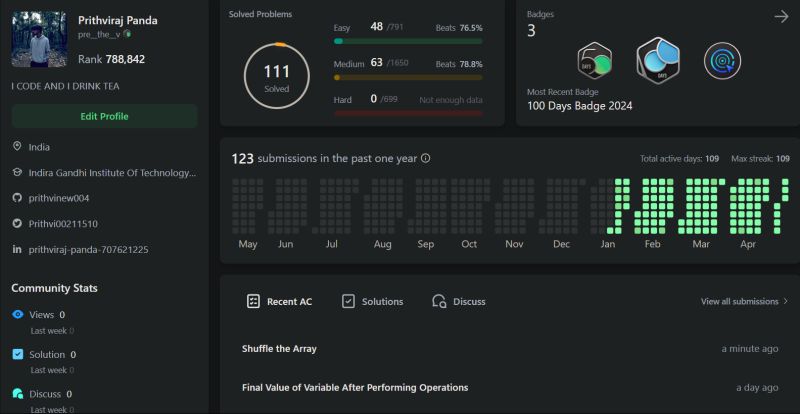 Day 109: Solved Day 109: Solved