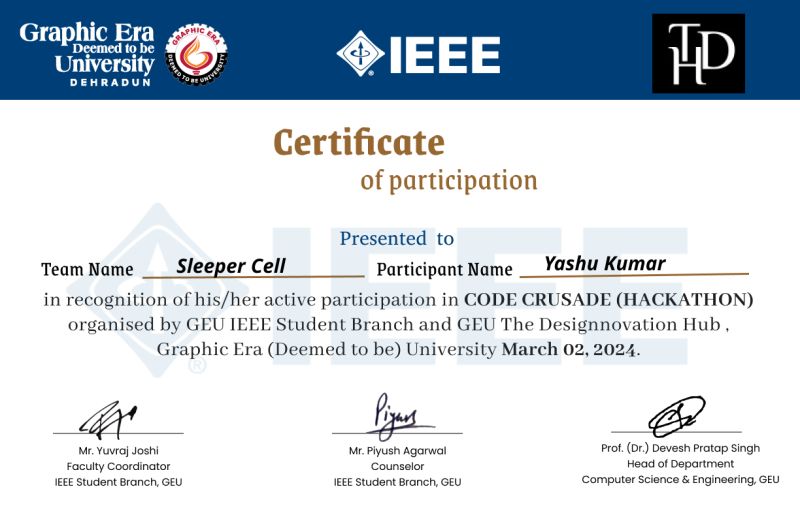 Yashu Kumar Jaiswal on LinkedIn: #hackathon #teamwork # ... Yashu Kumar Jaiswal on LinkedIn: #hackathon #teamwork # ...