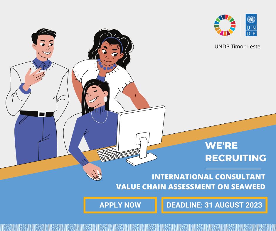 UNDP Timor-Leste on LinkedIn: Vacancy Announcement! UNDP Timor-Leste is ... UNDP Timor-Leste on LinkedIn: Vacancy Announcement! UNDP Timor-Leste is ...