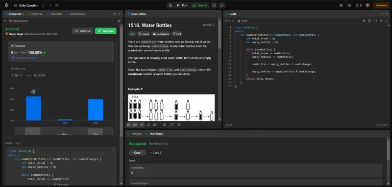 Rayan Singh on LinkedIn: #rohitnegi #dsa #cpp #codingjourney #coderarmy ... Rayan Singh on LinkedIn: #rohitnegi #dsa #cpp #codingjourney #coderarmy ...