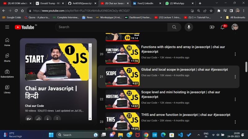 Awatans Yadav on LinkedIn: #hello #javascript #javascript #fronted # ... Awatans Yadav on LinkedIn: #hello #javascript #javascript #fronted # ...