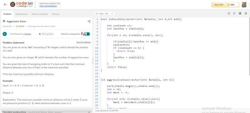 Vaibhav Dapkara on LinkedIn: #day6 #dsa #dailycode #c #problem #code Vaibhav Dapkara on LinkedIn: #day6 #dsa #dailycode #c #problem #code