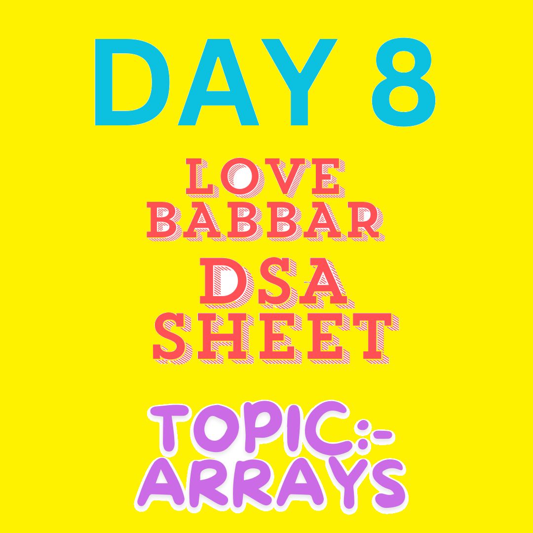 Debojeet Dutta on LinkedIn: #coding #dsa #programming #gfg #lovebabbar ... Debojeet Dutta on LinkedIn: #coding #dsa #programming #gfg #lovebabbar ...