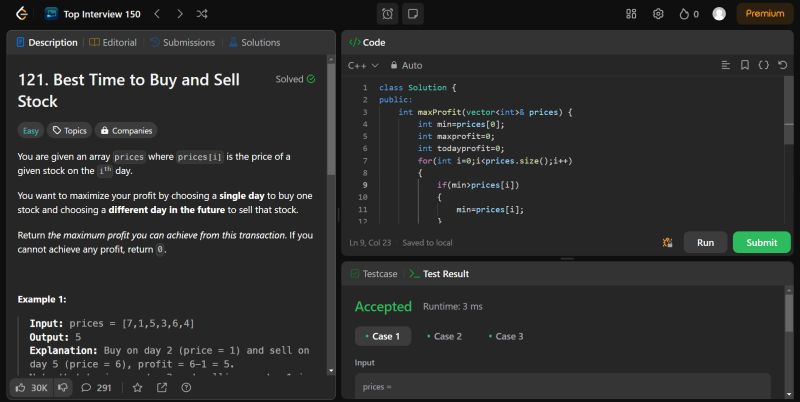 Saumya Mehta on LinkedIn: #day27 #100daysofcode #dsa #leetcode #arrays ... Saumya Mehta on LinkedIn: #day27 #100daysofcode #dsa #leetcode #arrays ...