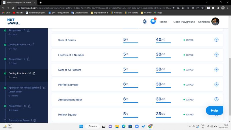 Abhishek Bojanapu on LinkedIn: #day26 #ccbp #nxtwave ... Abhishek Bojanapu on LinkedIn: #day26 #ccbp #nxtwave ...