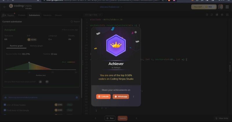 Sameer Banarjee on LinkedIn: #codingninjas #codingchallenge Sameer Banarjee on LinkedIn: #codingninjas #codingchallenge