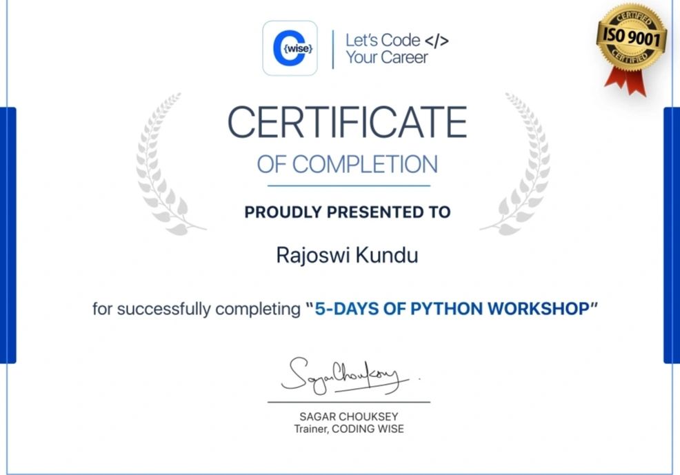 Rajoswi Kundu on LinkedIn: #datascience #python Rajoswi Kundu on LinkedIn: #datascience #python