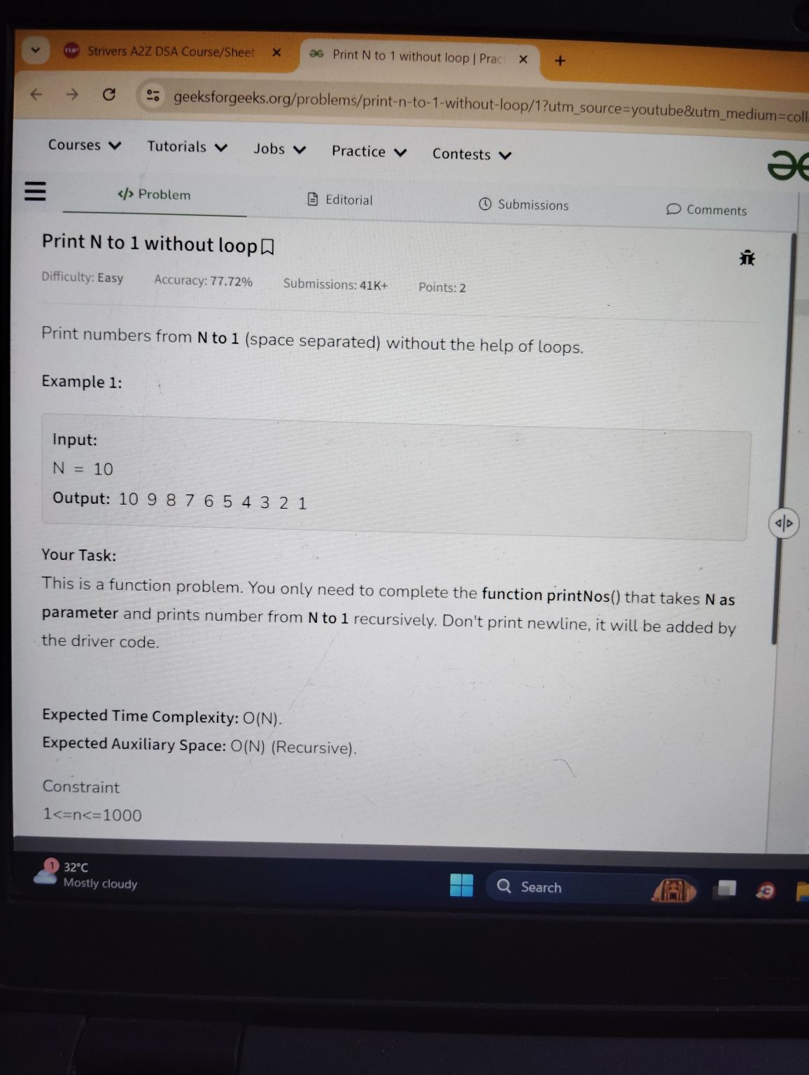 Prithiga S on LinkedIn: #100daysofcode #codingchallenge #python # ... Prithiga S on LinkedIn: #100daysofcode #codingchallenge #python # ...