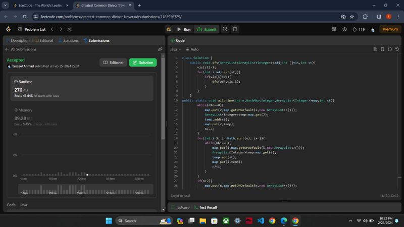Tanzeel Ahmad on LinkedIn: #365daysofcode #leetcode #codeeveryday Tanzeel Ahmad on LinkedIn: #365daysofcode #leetcode #codeeveryday