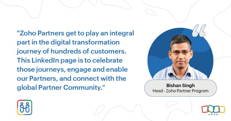 Zoho Partner Program on LinkedIn: #zohopartnerprogram #zoho Zoho Partner Program on LinkedIn: #zohopartnerprogram #zoho