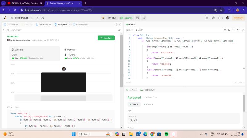 Satish Kumar Choudhary on LinkedIn: #100dayscode #leetcode Satish Kumar Choudhary on LinkedIn: #100dayscode #leetcode