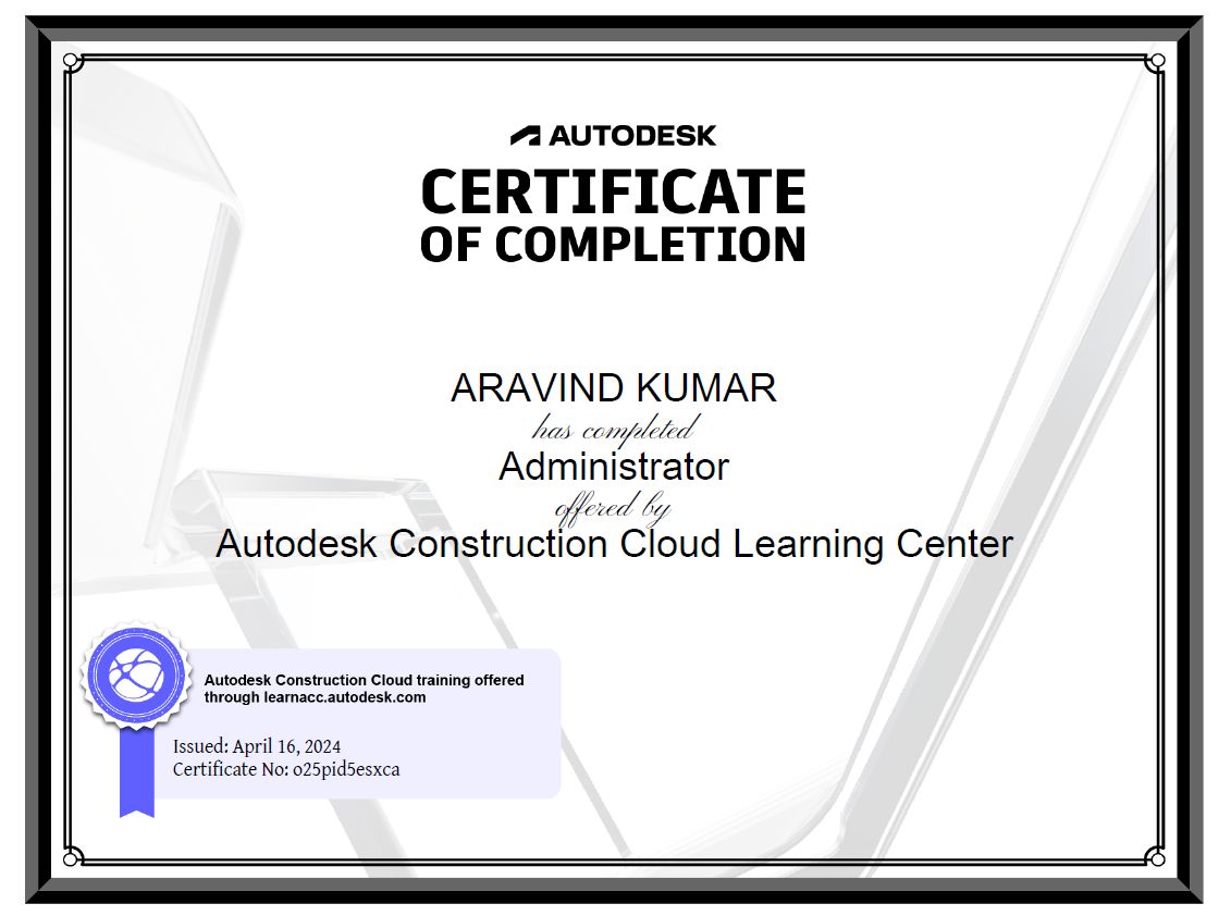 Aravind kumar.R on LinkedIn: I’m happy to share that I’ve obtained a ... Aravind kumar.R on LinkedIn: I’m happy to share that I’ve obtained a ...