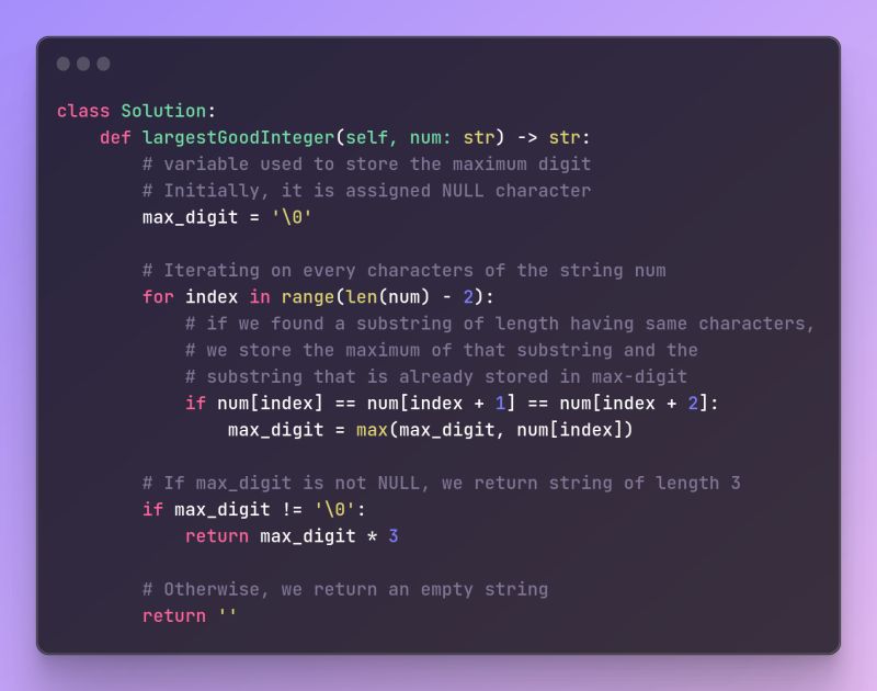 Aaquib Asrar on LinkedIn: Solution for today's LeetCode Challenge ... Aaquib Asrar on LinkedIn: Solution for today's LeetCode Challenge ...