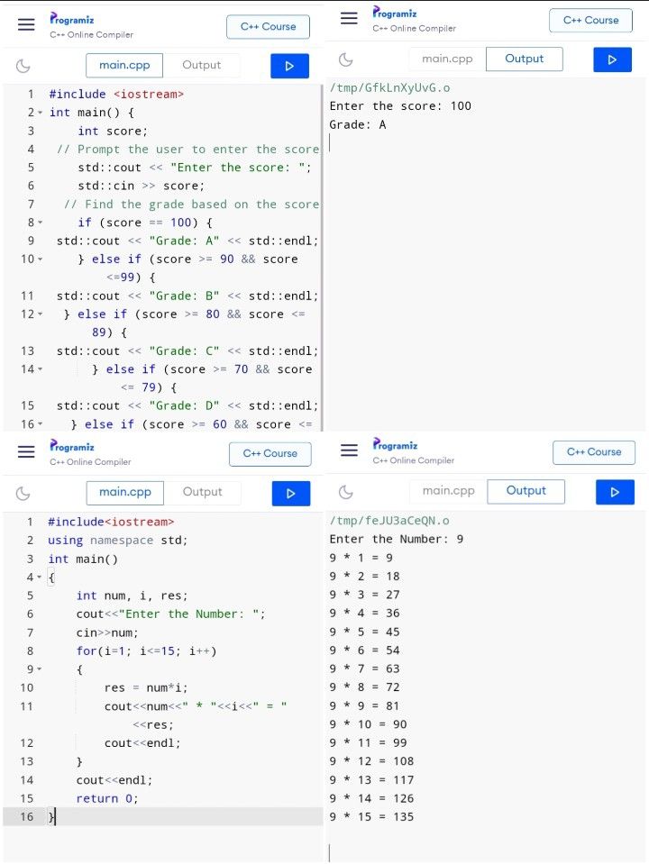 Anishka A on LinkedIn: #cplusplus #programming #codingchallenge #cybernaut Anishka A on LinkedIn: #cplusplus #programming #codingchallenge #cybernaut