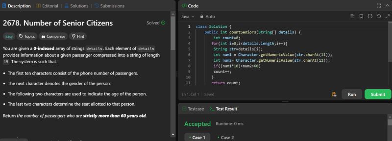 SATHVIK SUBBISETTY on LinkedIn: #codingchallenge #leetcode #java # ... SATHVIK SUBBISETTY on LinkedIn: #codingchallenge #leetcode #java # ...