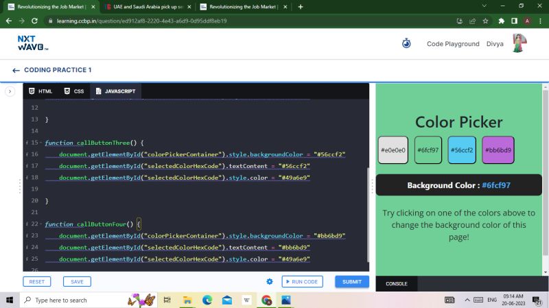 Divya ambati on LinkedIn: #ccbpian #nxtwave #javascript #company #tcs # ... Divya ambati on LinkedIn: #ccbpian #nxtwave #javascript #company #tcs # ...