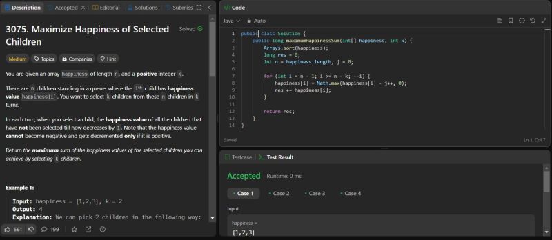 Insha Mahfooz on LinkedIn: #365daysofcode #leetcode #day205 ... Insha Mahfooz on LinkedIn: #365daysofcode #leetcode #day205 ...