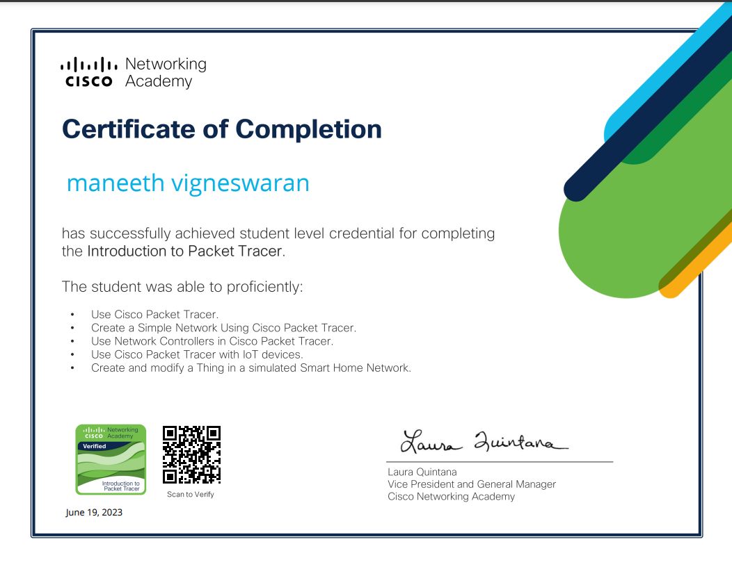 Maneeth Vigneswaran on LinkedIn: #cisco #networking #packettracer #iot Maneeth Vigneswaran on LinkedIn: #cisco #networking #packettracer #iot