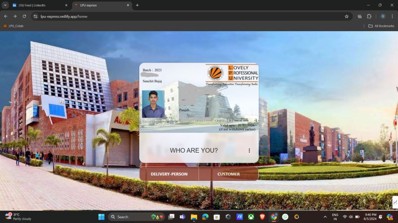 Sanchit Bajaj on LinkedIn: 🚀 LPU Express 🚀 🔗 https://lnkd.in/gnNngXes I ... Sanchit Bajaj on LinkedIn: 🚀 LPU Express 🚀 🔗 https://lnkd.in/gnNngXes I ...