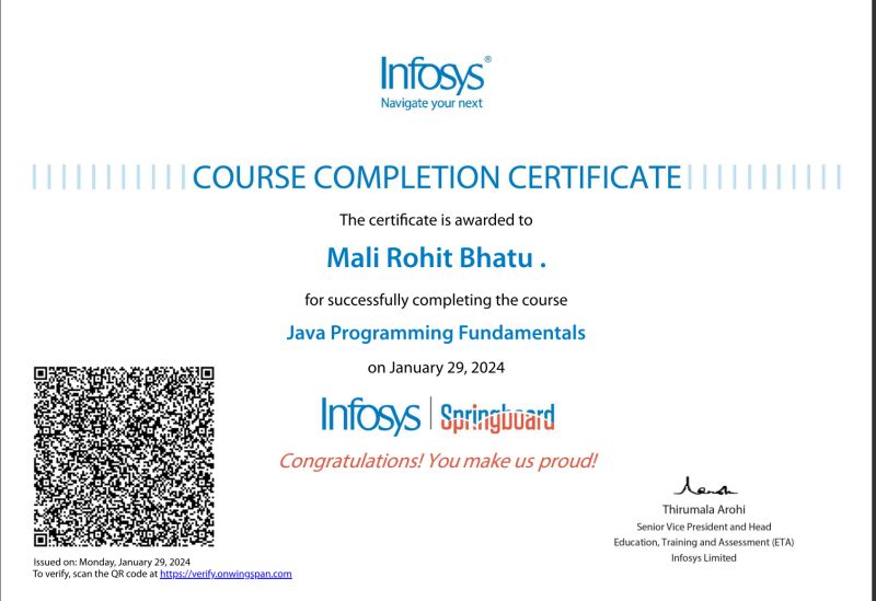 Rohit Mali on LinkedIn: #java #programming #datastructures #algorithms ... Rohit Mali on LinkedIn: #java #programming #datastructures #algorithms ...
