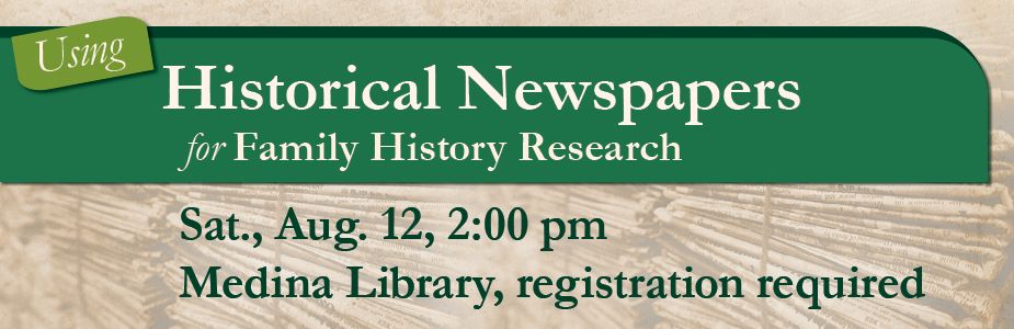 Medina County District Library on LinkedIn: #genealogy #familyhistory # ... Medina County District Library on LinkedIn: #genealogy #familyhistory # ...