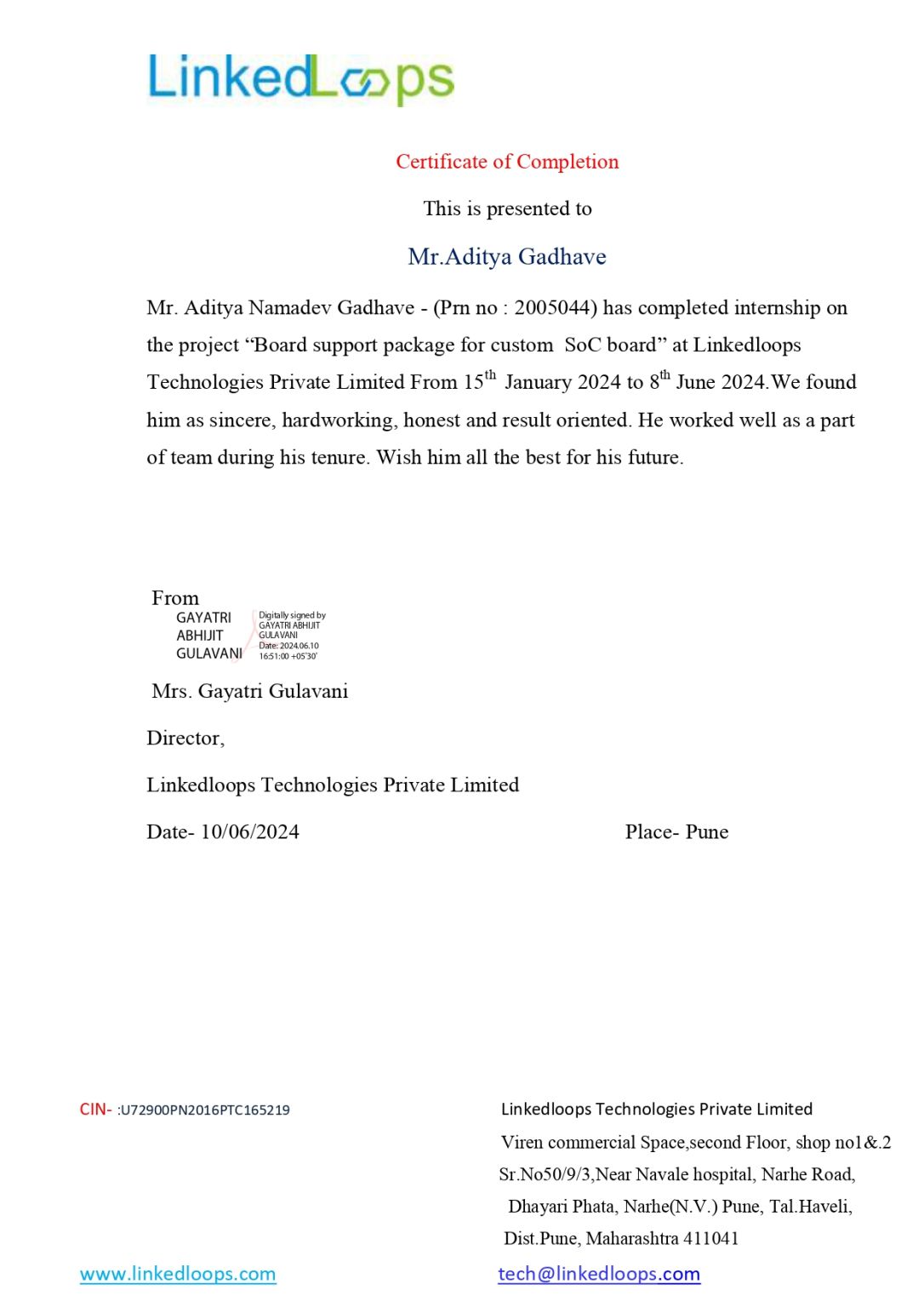 Aditya Gadhave on LinkedIn: #internship #fpga #professionalgrowth # ... Aditya Gadhave on LinkedIn: #internship #fpga #professionalgrowth # ...