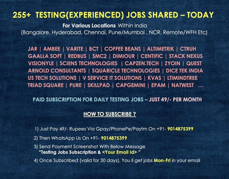 Manjunath P T on LinkedIn: #testing #testing #selenium #testing # ... Manjunath P T on LinkedIn: #testing #testing #selenium #testing # ...
