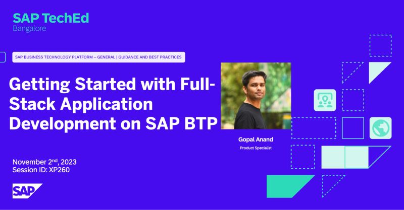 Gopal Anand on LinkedIn: #sapteched #innovation #learning #sapcommunity ... Gopal Anand on LinkedIn: #sapteched #innovation #learning #sapcommunity ...