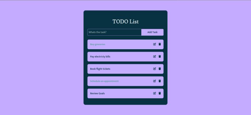 Aman G. on LinkedIn: #reactapp #todolist #webdevelopment #reactjs # ... Aman G. on LinkedIn: #reactapp #todolist #webdevelopment #reactjs # ...