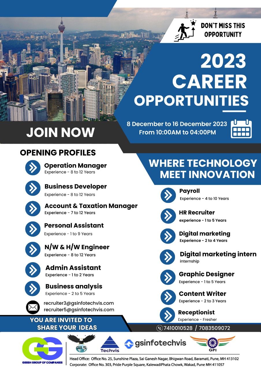 Rupesh Rathod on LinkedIn: #hiring #jobopportunity #joinourteam # ... Rupesh Rathod on LinkedIn: #hiring #jobopportunity #joinourteam # ...