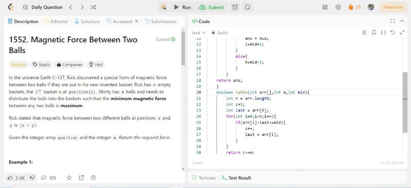 Manoj Balasubramaniyan on LinkedIn: #leetcode #problemoftheday #coding ... Manoj Balasubramaniyan on LinkedIn: #leetcode #problemoftheday #coding ...