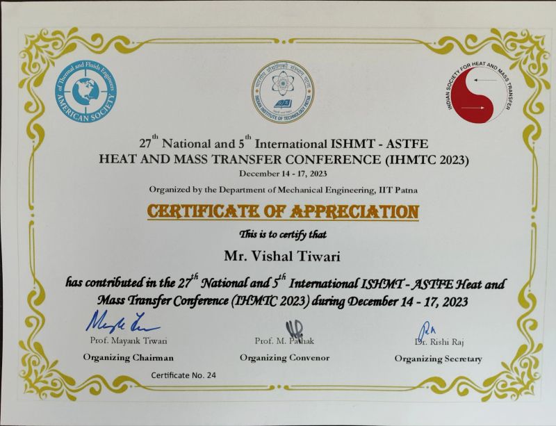 VISHAL TIWARI on LinkedIn: #ihmtc2023 VISHAL TIWARI on LinkedIn: #ihmtc2023
