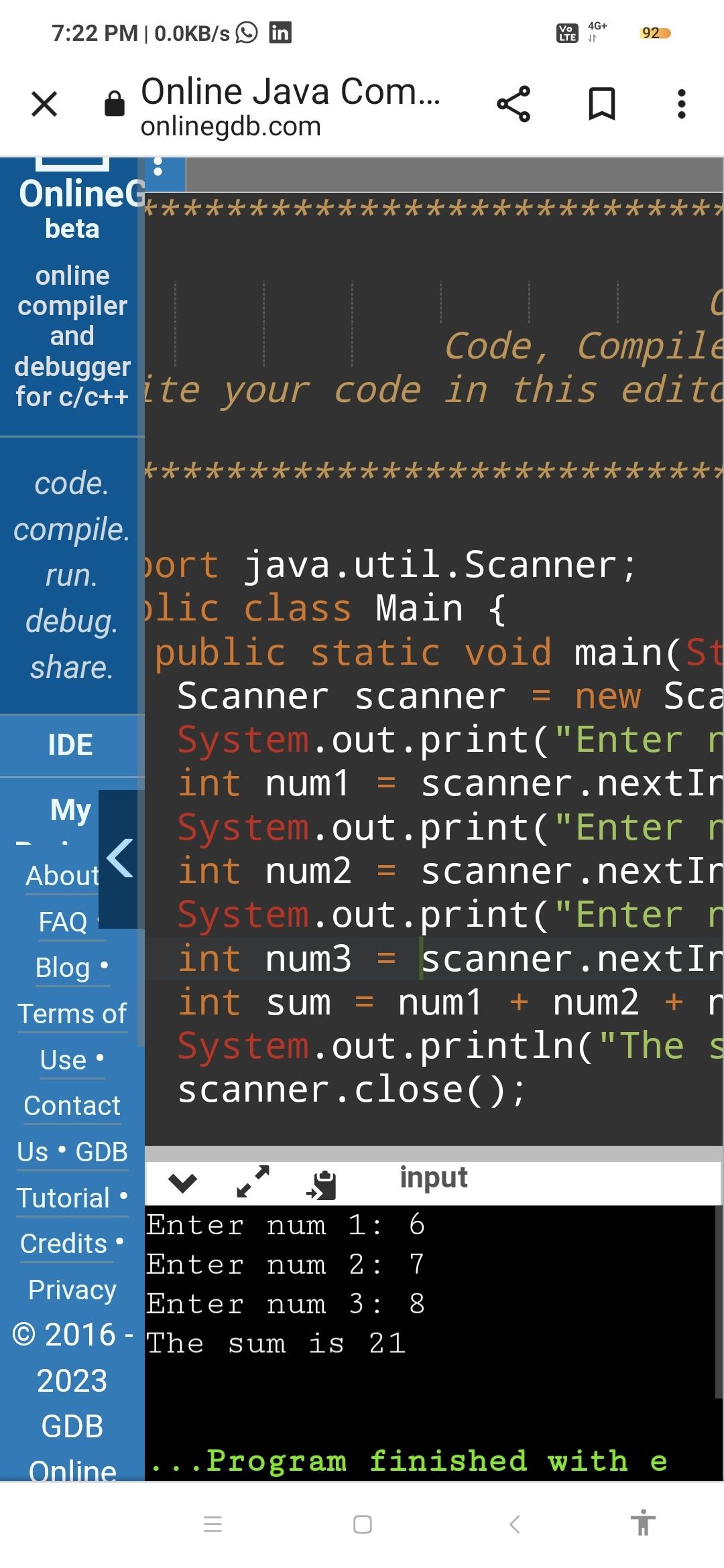 Abinaya Selvam on LinkedIn: #java Abinaya Selvam on LinkedIn: #java