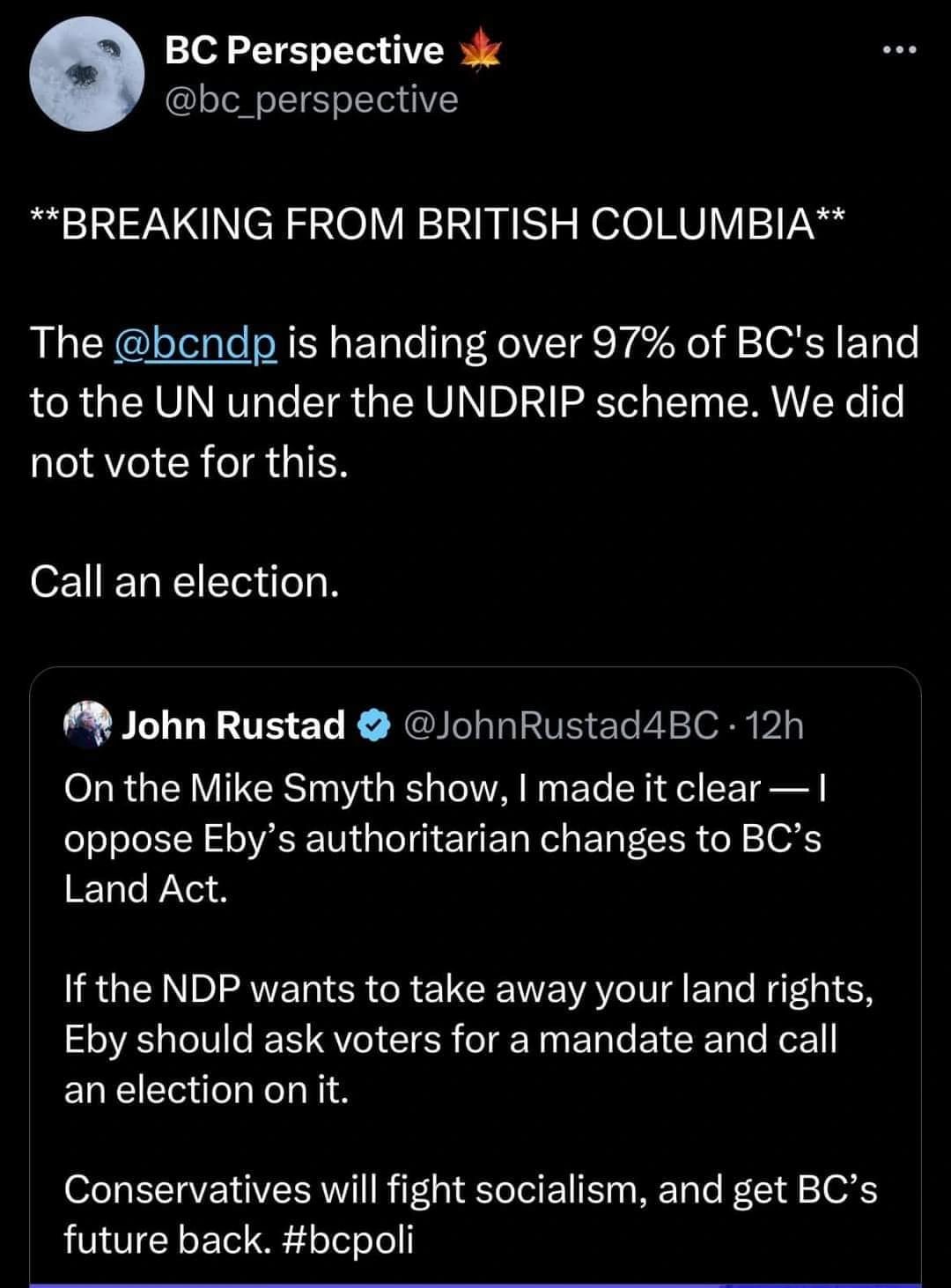 Stuart Bodie on LinkedIn: #treason #ndp #britishcolumbia #canada #bandpass Stuart Bodie on LinkedIn: #treason #ndp #britishcolumbia #canada #bandpass