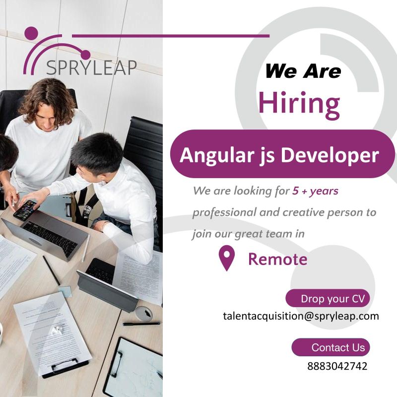 Spryleap Official on LinkedIn: #angularjs #angulardeveloper #javascript ... Spryleap Official on LinkedIn: #angularjs #angulardeveloper #javascript ...