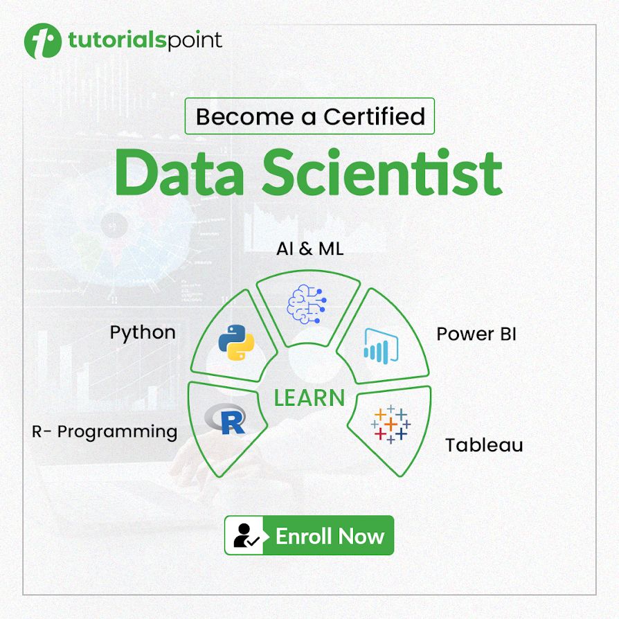 Tutorialspoint on LinkedIn: #datascience #bigdata #dataanalytics # ... Tutorialspoint on LinkedIn: #datascience #bigdata #dataanalytics # ...