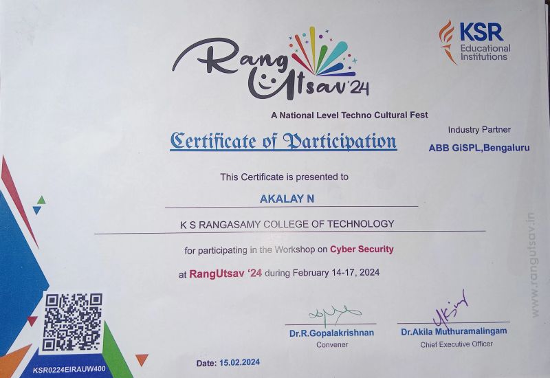 Akalya Akalya on LinkedIn: #cybersecurity #techeducation #futureready Akalya Akalya on LinkedIn: #cybersecurity #techeducation #futureready