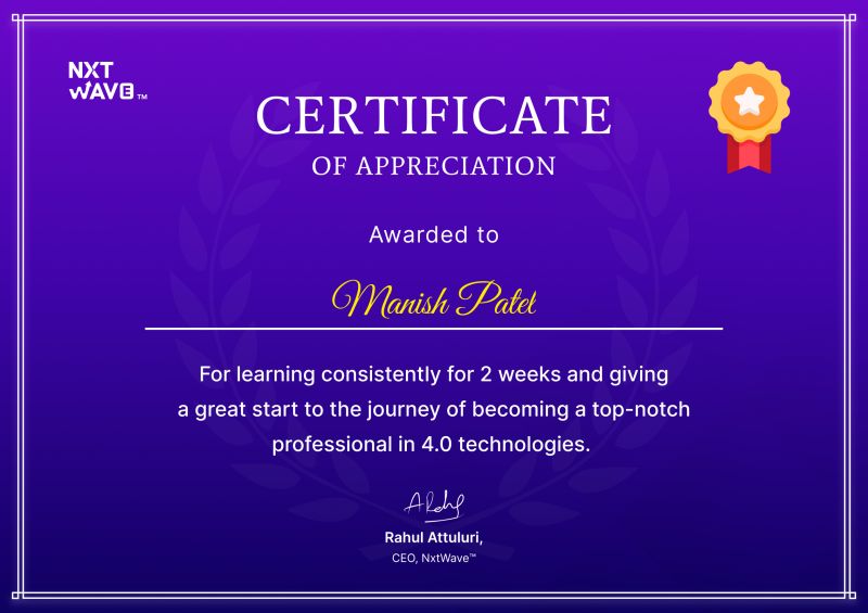 Manish Patel on LinkedIn: #nxtwave #coding #practice #html #css #units ... Manish Patel on LinkedIn: #nxtwave #coding #practice #html #css #units ...