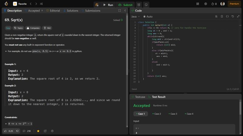 Soumyajit Banerjee on LinkedIn: #java #coding #dsa #leetcode #programming Soumyajit Banerjee on LinkedIn: #java #coding #dsa #leetcode #programming