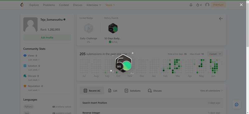 somarouthu krishna teja on LinkedIn: #python #dsa #optimization #leetcode somarouthu krishna teja on LinkedIn: #python #dsa #optimization #leetcode