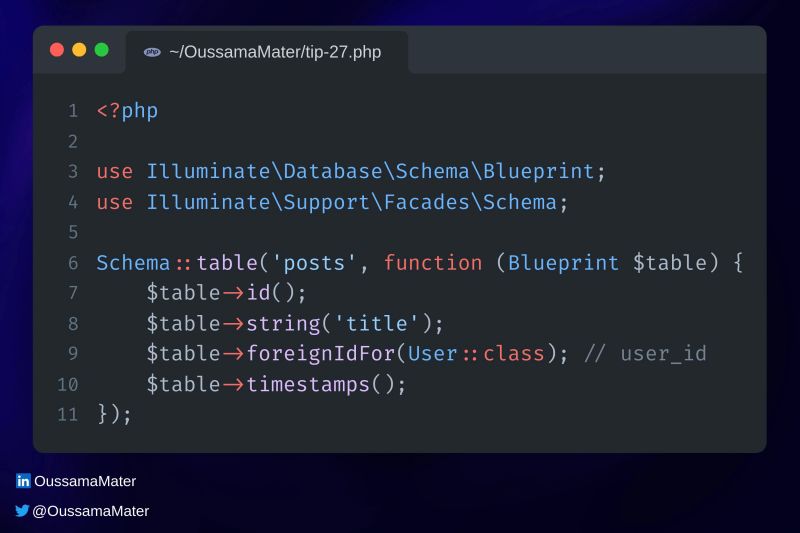 Kumaravel K on LinkedIn: #laravelphp #php #eloquent #migrations Kumaravel K on LinkedIn: #laravelphp #php #eloquent #migrations