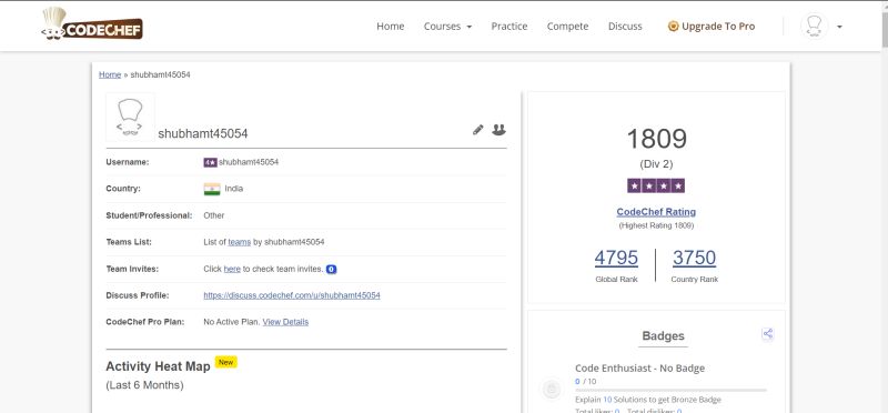 Shubham Tyagi on LinkedIn: #codechef #competitiveprogramming # ... Shubham Tyagi on LinkedIn: #codechef #competitiveprogramming # ...