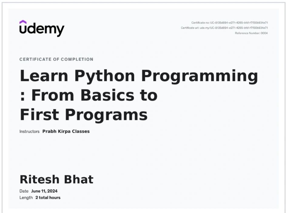Ritesh Bhat on LinkedIn: #python #programming #learning #coding # ... Ritesh Bhat on LinkedIn: #python #programming #learning #coding # ...