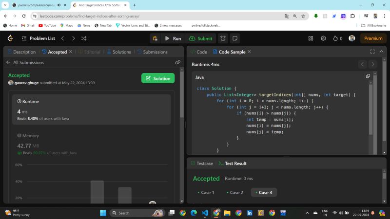 LeetCode solved problems by self and trust | GAURAV GHUGE posted on the ... LeetCode solved problems by self and trust | GAURAV GHUGE posted on the ...
