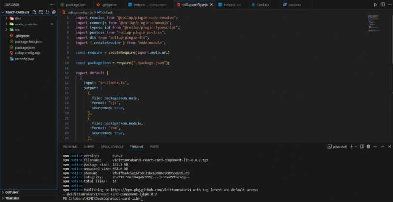 Vidit Tamrakar on LinkedIn: #react #typescript #npm #uilibrary Vidit Tamrakar on LinkedIn: #react #typescript #npm #uilibrary