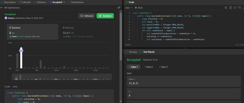 Himasri S on LinkedIn: 🌟 Day 24: Maximizing Node Value Sums! 🌟 Stepping ... Himasri S on LinkedIn: 🌟 Day 24: Maximizing Node Value Sums! 🌟 Stepping ...