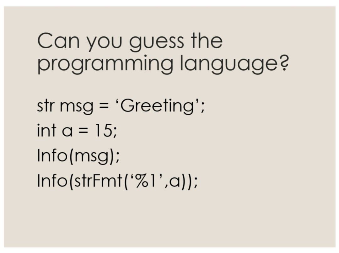 Muhammed Bello on LinkedIn: Can you guess the programming language? Muhammed Bello on LinkedIn: Can you guess the programming language?
