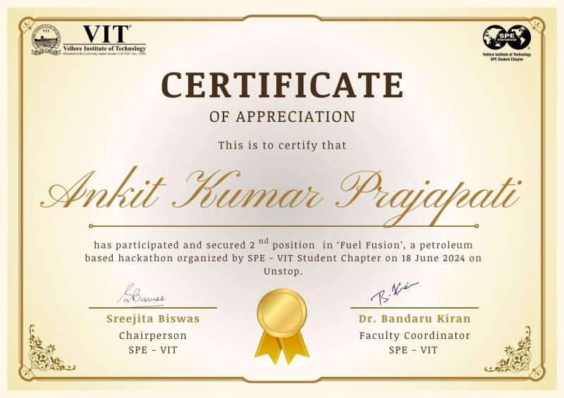 Ankit Kumar Prajapati on LinkedIn: #hackathon #teamwork #innovation # ... Ankit Kumar Prajapati on LinkedIn: #hackathon #teamwork #innovation # ...